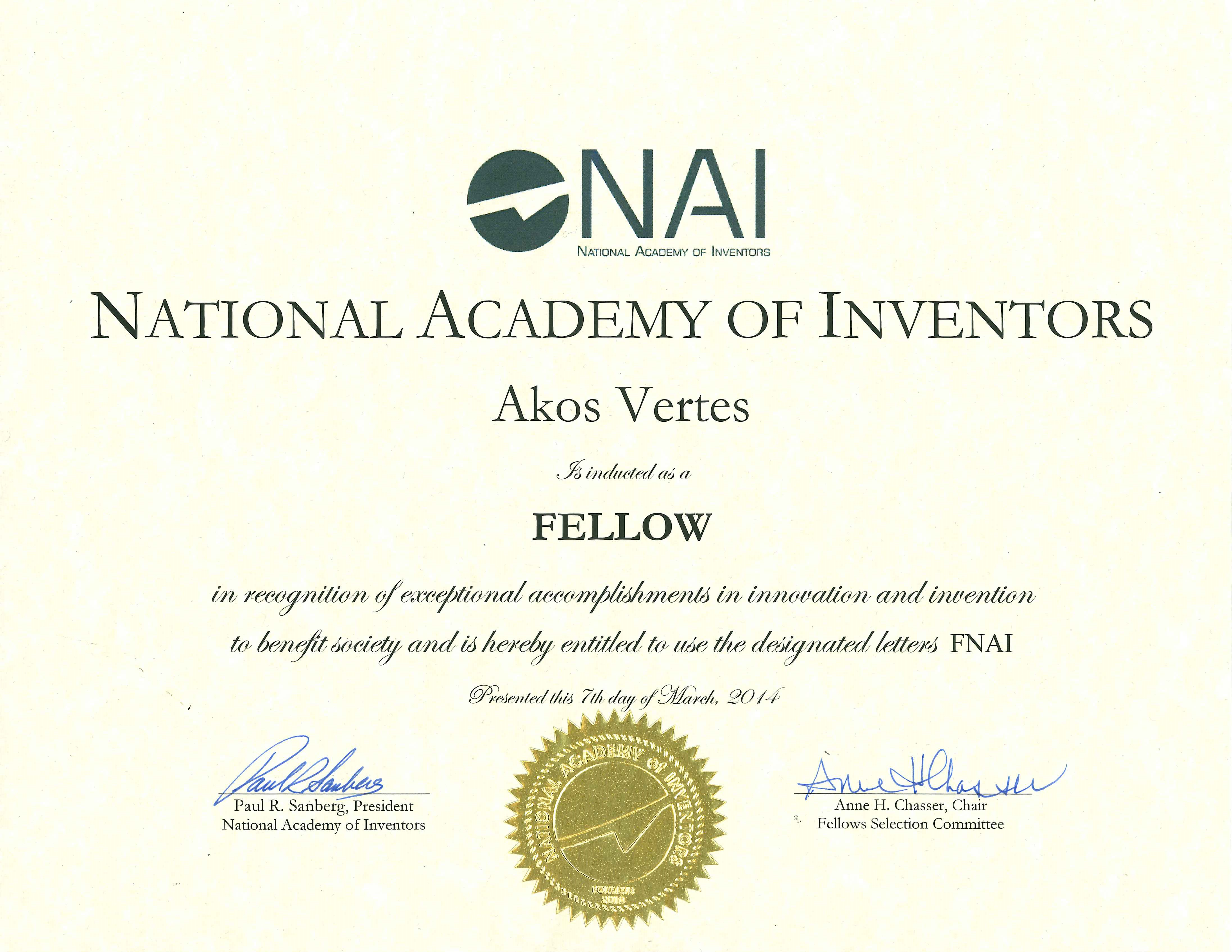 Vertes Research Group - Akos Vertes